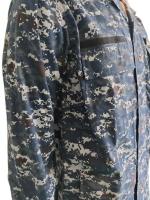 China BDU tactical Uniform Digital Blue Camouflage tactical Uniform Set  for Army Uses in 65 Polyester 35 Cotton Material for sale