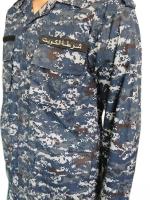 China BDU tactical Uniform Digital Blue Camouflage tactical Uniform Set  for Army Uses in 65 Polyester 35 Cotton Material for sale