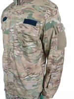 China Fashion Camo tactical Jacket With Zipper And Velcro For Comfortable Wear for sale