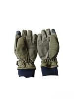 China tactical Green Winter Tactical Gloves with Insulated Windproof  Touchscreen Compatible for sale