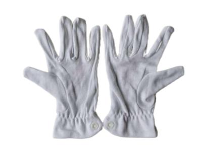 China Pure White Cashmere Lined Gloves Soft Touch Comfort for sale