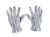 China Pure White Cashmere Lined Gloves Soft Touch Comfort for sale