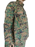 China ACU tactical Uniform Digital Woodland Camouflage Tactical Field Uniform 50 50 Nylon Cotton Material for sale