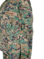 China ACU tactical Uniform Digital Woodland Camouflage Tactical Field Uniform 50 50 Nylon Cotton Material for sale
