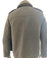 China Khaki tactical Style Faux Fur Collar Thickened Jacket Customizable Fabric tactical Jacket for Winter Cold Weather for sale