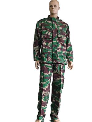 China Tactical Forest Combat Uniform Woodland Camo With MOLLE and IR Reduction For Gabon for sale