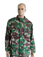 China Tactical Forest Combat Uniform Woodland Camo With MOLLE and IR Reduction For Gabon for sale
