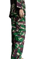 China Tactical Forest Combat Uniform Woodland Camo With MOLLE and IR Reduction For Gabon for sale