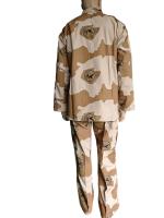 China BDU tactical Uniform Digital Desert Camouflage Color Army Uniform for Outdoor Tactical Acivity Polyester Cotton Material for sale