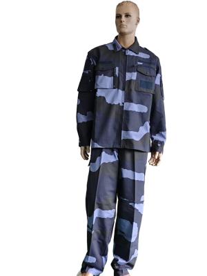 China Navy and Black Digital Camouflage Combat Uniform Set tactical Uniform Clothing Tear Resistant 225GSM Ripstop for sale