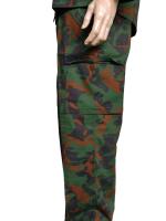 China BDU tactical Uniform Woodland Combat Uniform Multi Pocket System Tactical Uniform Clothing Custom made Forest Camouflage Tactical Clothing Set for sale