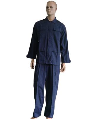 China Classic Style BDU tactical Uniform In Navy Blue tactical Outfit For Men for sale