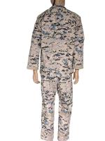 China Tactical BDU tactical Uniform Field Training Uniform Set Twill And Rip Stop Fabric Cotton Polyester Material for sale