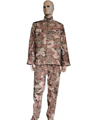 China Digital Camouflage tactical Training Uniform Set In NC 50 50 Rip Fabric tactical Uniform Clothing for sale