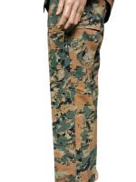 China Tactical BDU Field Uniform Digital Woodland Camo Ripstop Cotton For Outdoor Hunting BDU tactical Uniform for sale