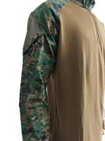 China tactical Style Camouflage Combat Suit Training Top Breathable Training Camouflage Clothing for sale