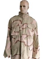 China Durable Camo Battlefield Jacket With Stand Up Collar Warm Waterproof Camouflage Hooded Cotton Padded tactical Jacket for sale
