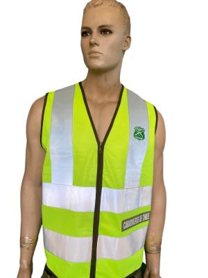 China Yellow Safety Vest With High Visibility Reflective Strips Tactical Vest for sale