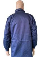 China tactical Jacket Navy Blue Tactical Long Sleeve Detachable Liner Jacket 65 35 Ripstop Fabric For Outdoor Use for sale