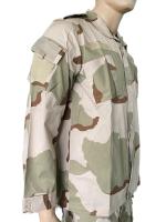 China Desert Camouflage Tactical Uniform ACU tactical Uniform Set Jacket And Pants In TC 65 35 Ripstop Fabric 230GSM For Army Uses for sale