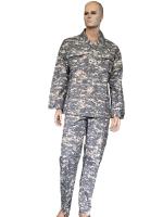 China Men's BDU Field Ripstop Safety Uniform Desert Camo Shirt And Pants Tear Resistant Combat Digital Camo Training Suit Set for sale
