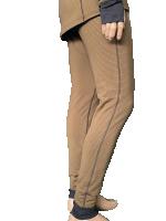 China Brown pure cotton tactical tactical close-fitting comfortable thermal underwear set for sale