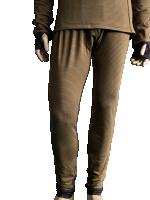 China Brown pure cotton tactical tactical close-fitting comfortable thermal underwear set for sale
