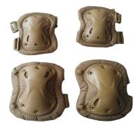 China Tactical Accessories Outdoor Sports Hiking Climbing Skiing Game Tactical Knee Elbow Protective Pads for sale