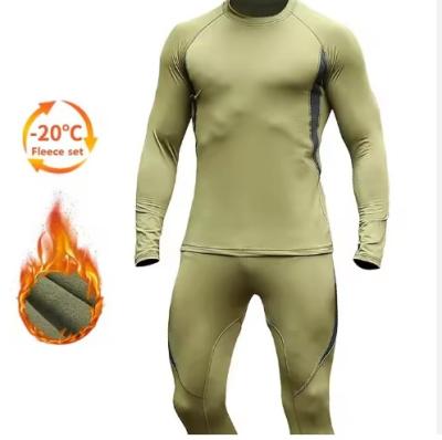 China 2025 New Design 210 gsm Camouflage Pattern Knitted Stretch Fabric Thermal Underwear for Tactical Uniform for sale