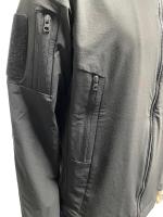 China Men's Black Wear-Resistant & Warm-Resistant Outdoor Tactical Training and Duty Multi-Pocket Softshell Jacket for sale