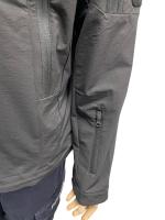 China Men's Black Wear-Resistant & Warm-Resistant Outdoor Tactical Training and Duty Multi-Pocket Softshell Jacket for sale