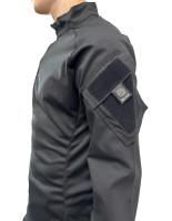 China Brazil Black Combat Uniform Quick-dry Breathable Tactical Shirt for sale