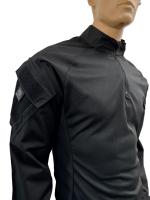 China Brazil Black Combat Uniform Quick-dry Breathable Tactical Shirt for sale