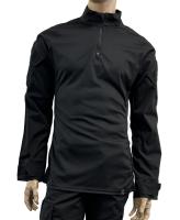China Brazil Black Combat Uniform Quick-dry Breathable Tactical Shirt for sale