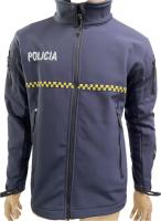 China Hi-Vis Reflective Windproof Fleece Softshell Tactical Jacket Outdoor Duty Uniform Law Enforcement for sale