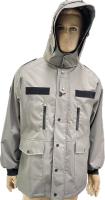 China 3-in-1 Waterproof Security Jacket with Detachable Fleece Liner & Epaulettes for Winter Duty Patrol for sale