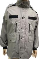 China 3-in-1 Waterproof Security Jacket with Detachable Fleece Liner & Epaulettes for Winter Duty Patrol for sale