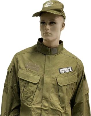 China Durable Ripstop Olive Green Tactical Suit Men's Combat Uniform Set with Multi Pockets for sale