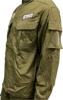 China Durable Ripstop Olive Green Tactical Suit Men's Combat Uniform Set with Multi Pockets for sale