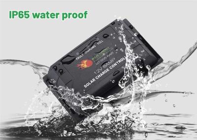 China MT504 8A PWM Solar Charge Controller 12V/24V IP65 Waterproof with 5-Stage Charging for Marine and RV Applications for sale