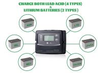 China MT515 20A Marine Solar Charge Controller with 380W Max PV Power and IP67 Rating for 12V/24V Systems for sale