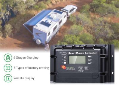 China Melin Sunergy MT515 60A PWM Solar Charge Controller with 50V Input and IP22 Rating for 12V/24V Systems for sale