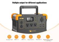 China M600 LFP 1200W Portable Solar Generator with 614Wh LiFePO4 Battery - 9.4kg Lightweight Design for Camping & Emergency Power for sale