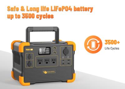 China Melin Sunergy M600 LFP Solar Generator 614Wh 1200W Pure Sine Wave Portable Power Station with LiFePO4 Battery for sale