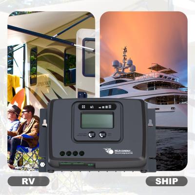China Melin Sunergy MT518 MPPT Solar Charge Controller 20A 560W with Bluetooth for RV and Off-Grid Systems for sale