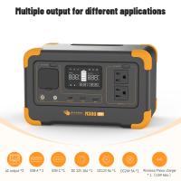 China 100W Solar Panel Lithium Battery Solar Generator with 288Wh Battery Capacity and 3500 Recycles for Long-Lasting Power for sale