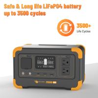 China M300 LFP Portable Solar Power System 288Wh Capacity 300W Pure Sine Wave with 3500 Cycle Life for sale