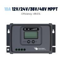 China Smart RV MPPT Solar Charge Controller with 5-Stage Charging 99.5% Tracking Efficiency for AGM/GEL/WET Batteries for sale