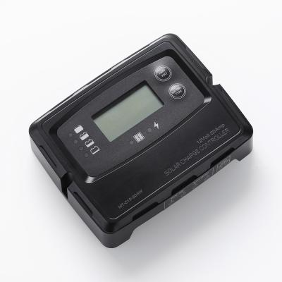 China 15A PWM Solar Charge Controller with 5-Stage Charging and Digital LCD Display for 12V/24V Systems for sale