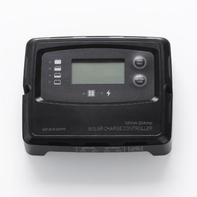 China Melin Sunergy MT515-20A Digital Solar Charge Controller 20A 12V/24V 760W PWM with LCD Display for sale